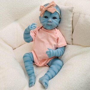 Toys | 2inch Full Silicone Body Baby Dolls Pinkbettie Avatar Girl With ...